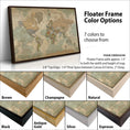 Push Pin World Travel Map - Single Panel | Holy Cow Canvas