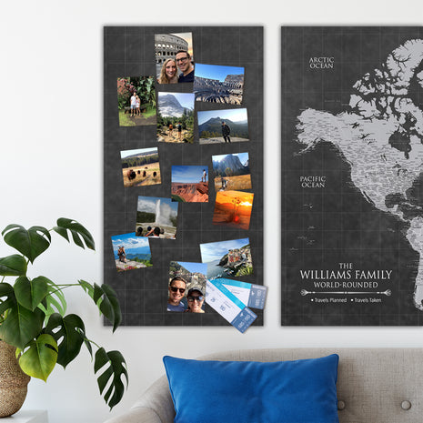 Push Pin Side Panels for Photos | Holy Cow Canvas