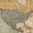 Push Pin World Travel Map - Single Panel | Holy Cow Canvas