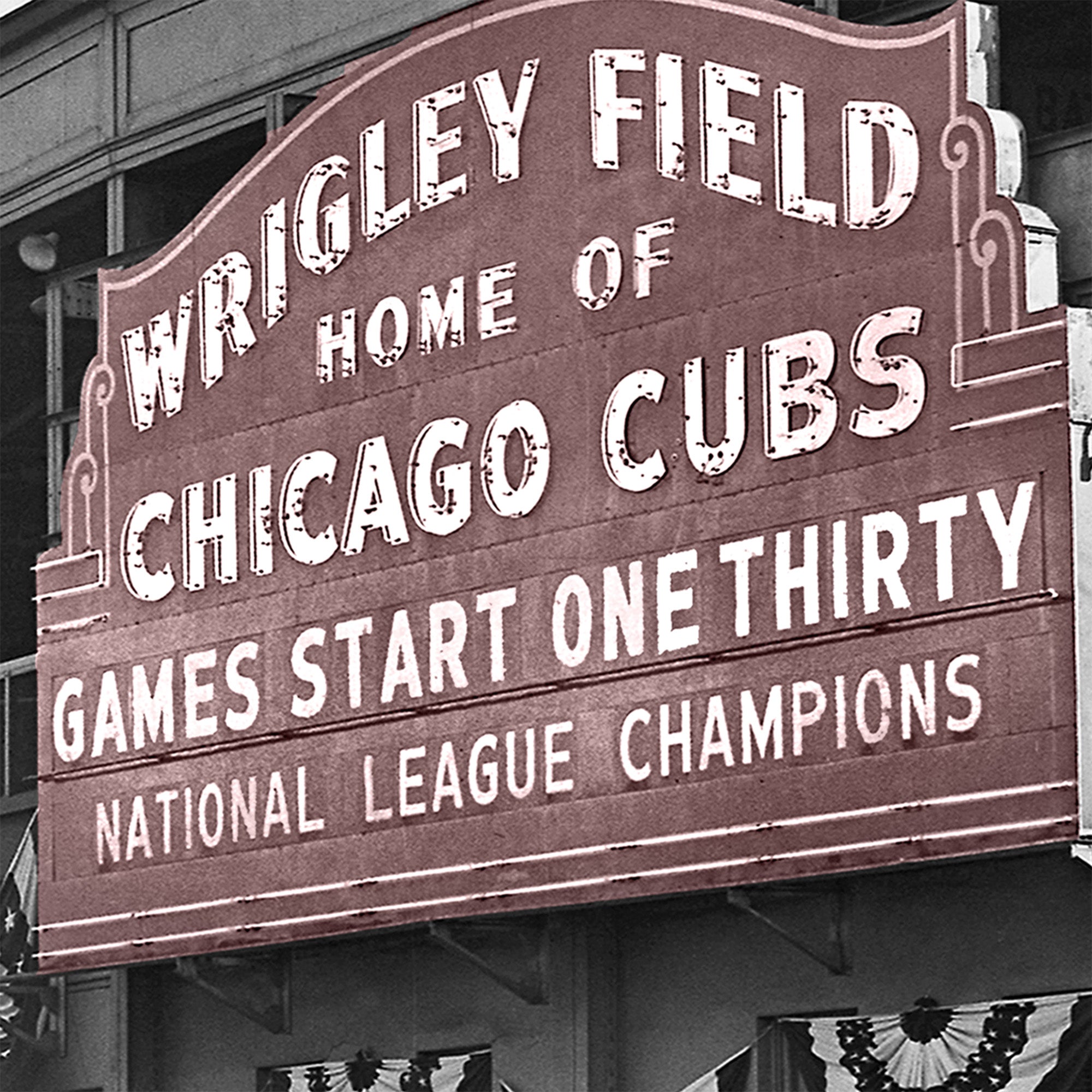 Wrigley Field Sign