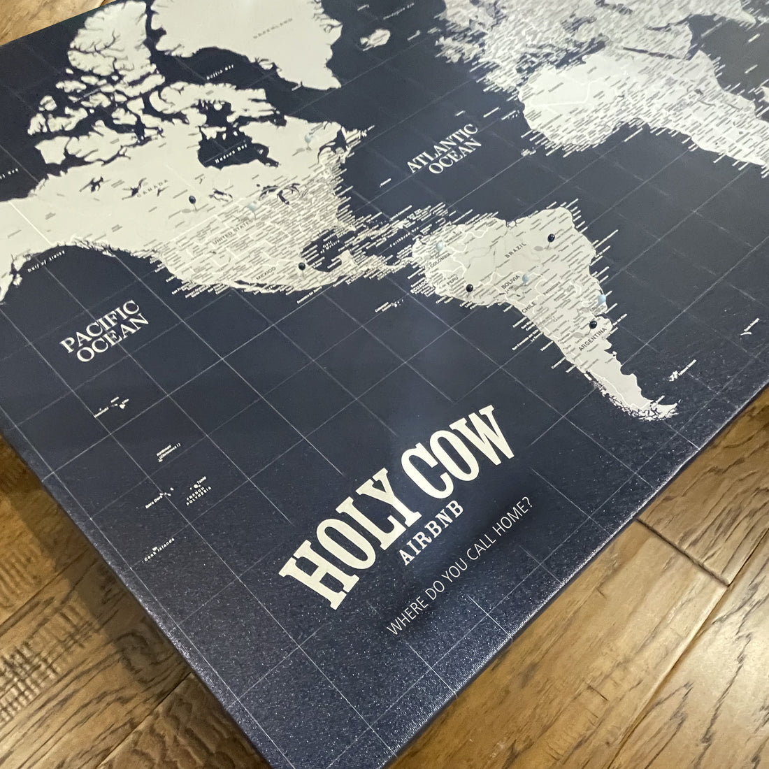 Push Pin World Travel Maps with Pins – Page 5 – Holy Cow Canvas